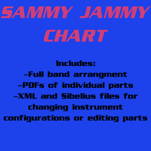 Sammy Jammy Charts | Samgreenfieldmusic