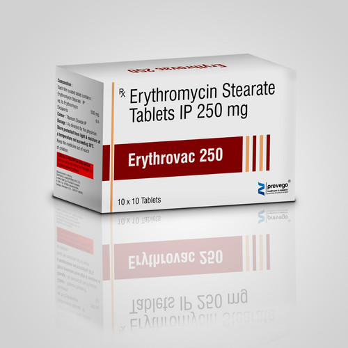 ERYTHROVAC 250 TAB | Prevego