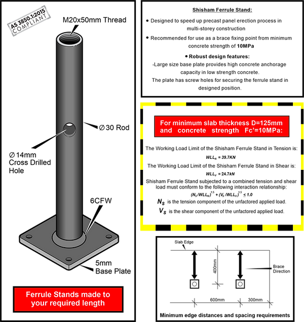 Threaded Rebar | Starter Bar | Shisham Stanley Group | Dandenong
