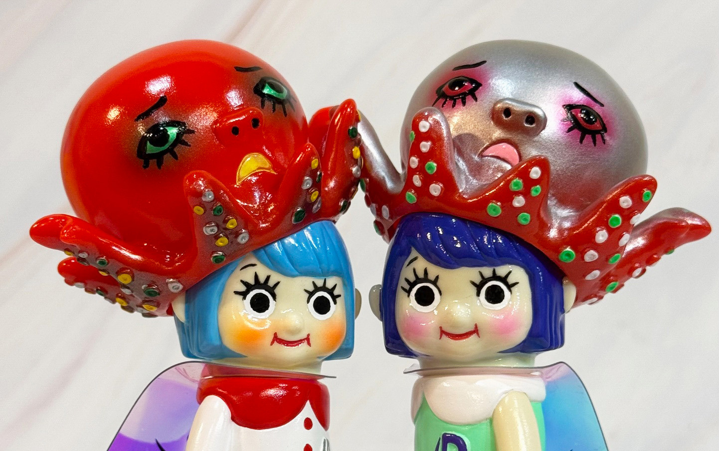 タコ宇宙人！タコ☆ダー子 ソフビ Octo Alien TAKO☆DAHKO sofubi