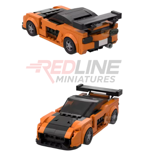 2 Fast 2 Furious RX7 - Speed Champion Brick Kit | Redline Miniatures