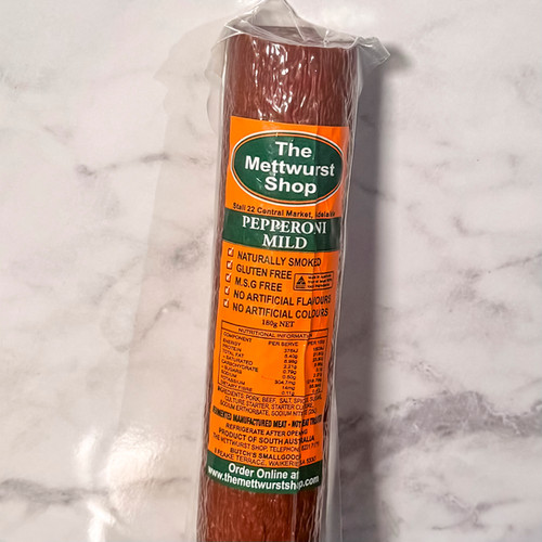 Mild Pepperoni | The Mettwurst Shop