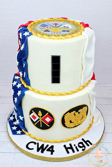 Custom Military Promotion Cakes | Madelyn's Specialty Cakes