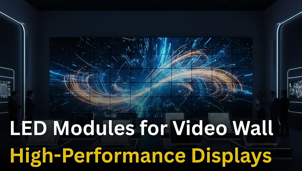 LED Modules for Video Wall in India | Lumina Display – High-Performance ...