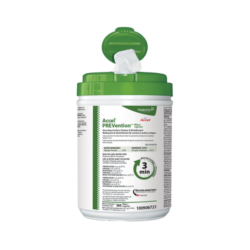 Accel Prevention 3 Minute Surface Cleaning and Disinfecting Wipes ...