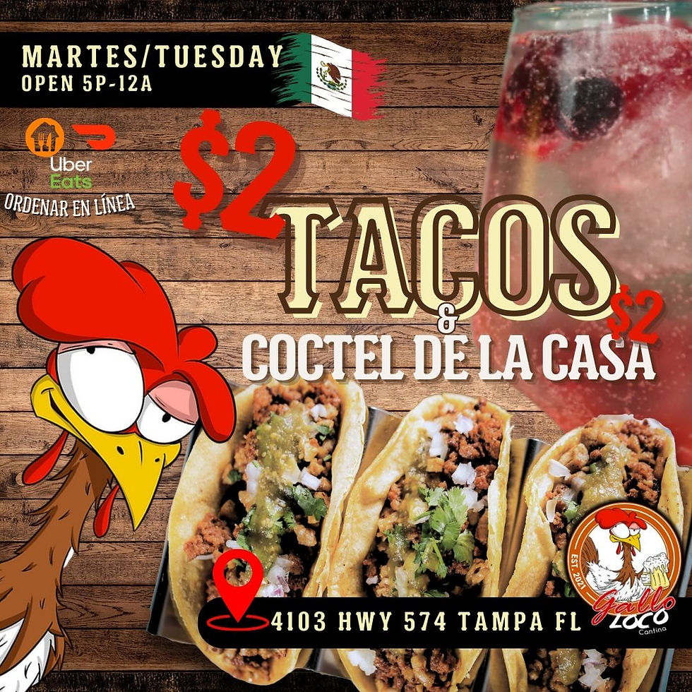 Gallo Loco Cantina | Plant City