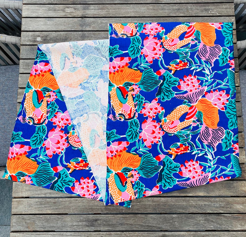 Handmade Koi table runner | R + R
