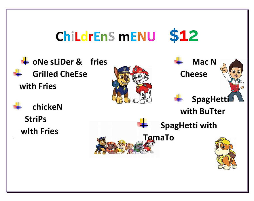 Children’s Menu | Union Square Restaurant in NYC