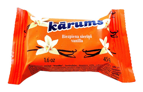 Karums Curd Snack Vanilla 45g | Teremok