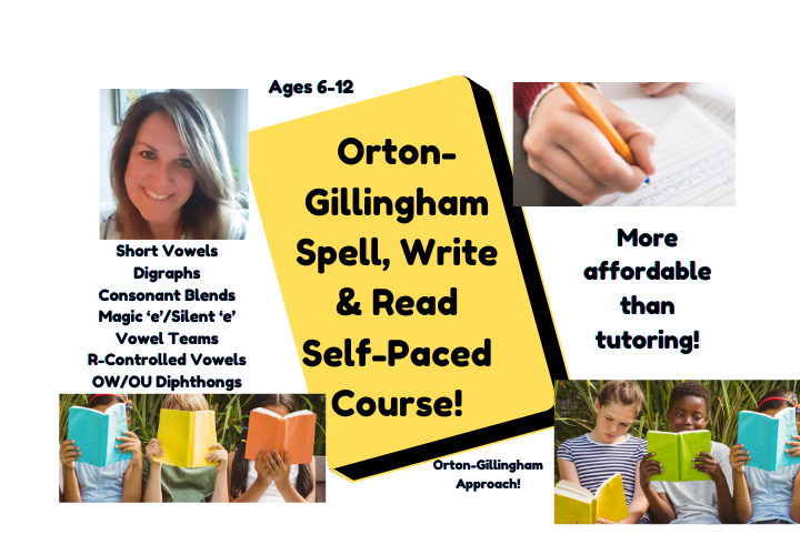 Spell, Write & Read Self-Paced Course! | Michelle's Road to R