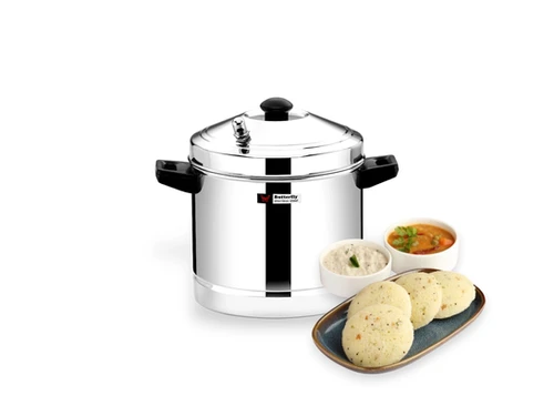 Butterfly Stainless Steel 6 Tier Idli Cooker - Induction & Gas Idli ...