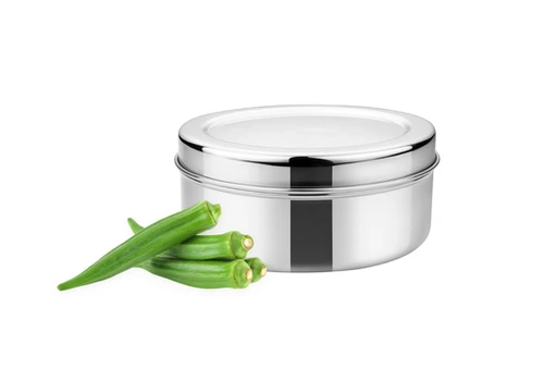 IKM Stainless Steel Dabba 4pc Dabba Set - Food Storage Containers Set ...