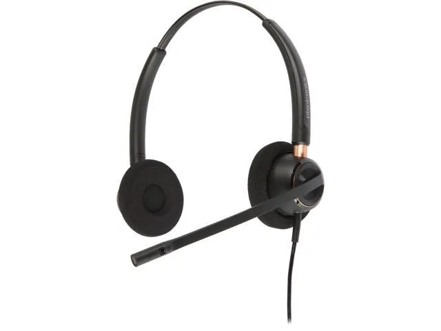 Headset HP Poly Plantronics HW 520 com DA85 USB | Quadcomm