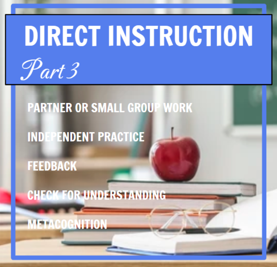 DIRECT INSTRUCTION - PART 3