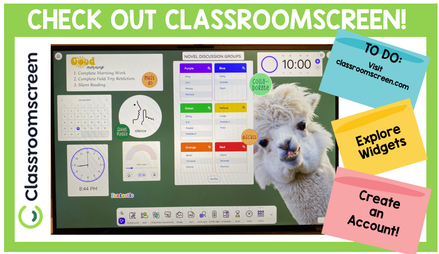 Classroomscreen - All the Tools You Need!