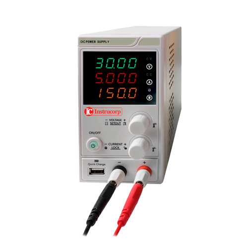 Fonte de Alimentação Ajustável - Instrucorp IC-6060