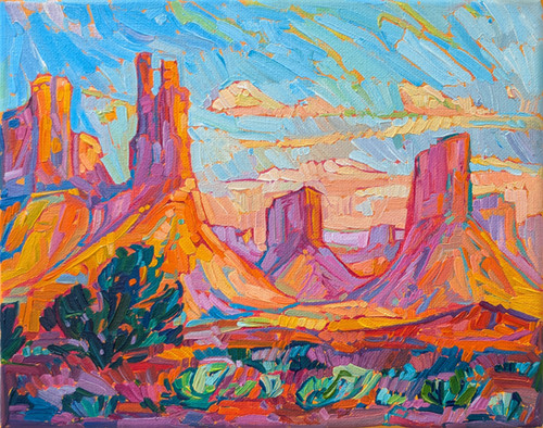 "Morning Glow" Original | Mallory Cash Art