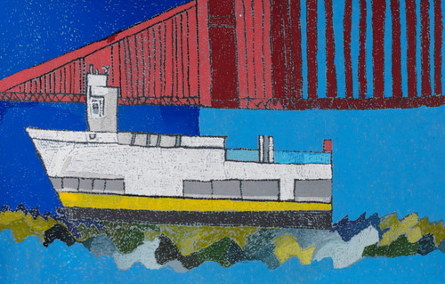 Boat Under Golden Gate Bridge | Cedars