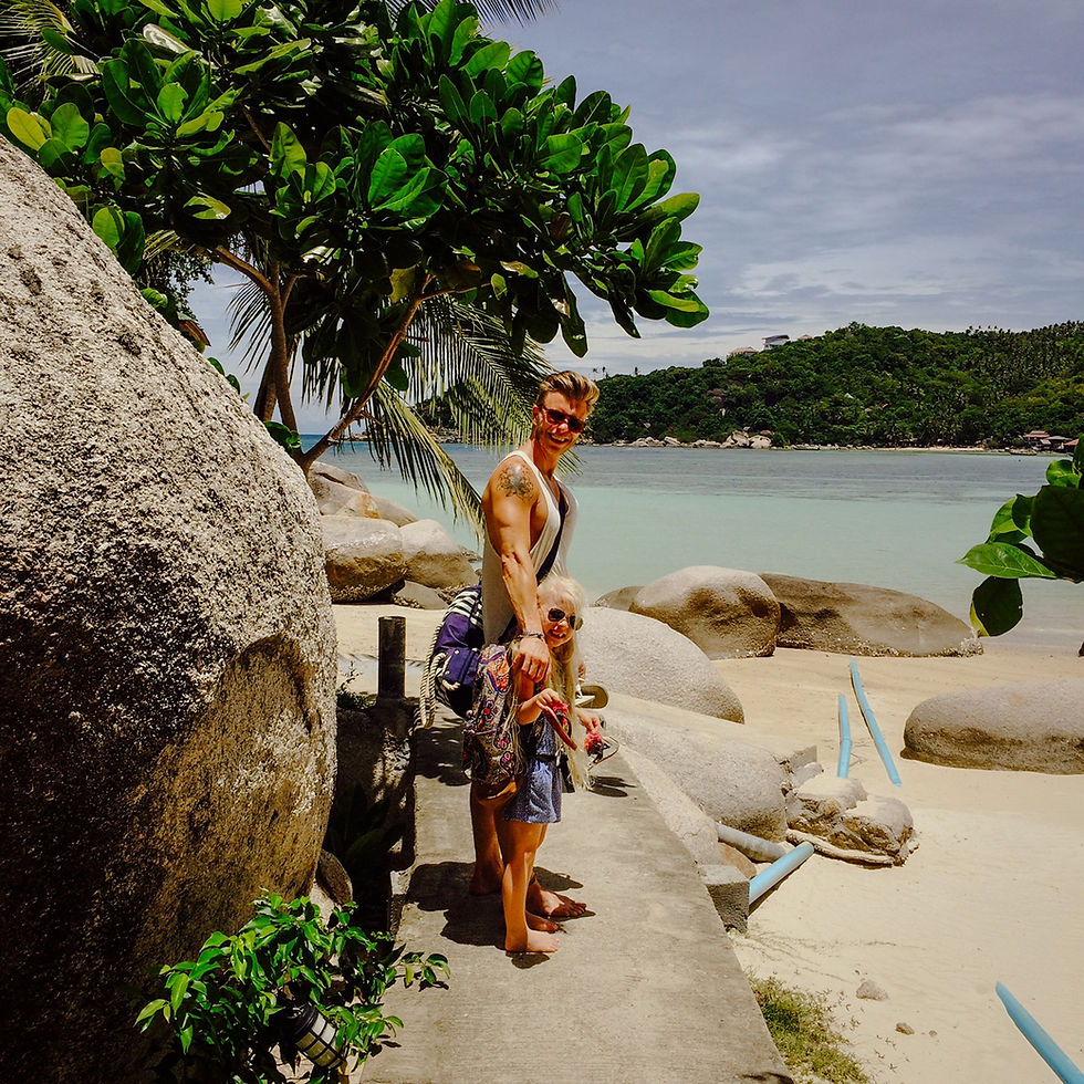 The best beach koh tao thailand (Turtle Island)