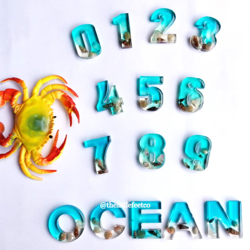 Ocean Theme Numbers | The Little Feet Co.