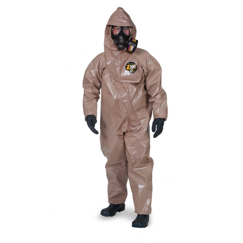 Kappler® Zytron 300 Coverall w/ Hood (L/XL) , (2X/3X) #Z3H428TN | BobTack