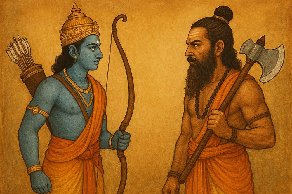 Rama and Parashurama — The Meeting of Two Legends (Ramayana Series 12)