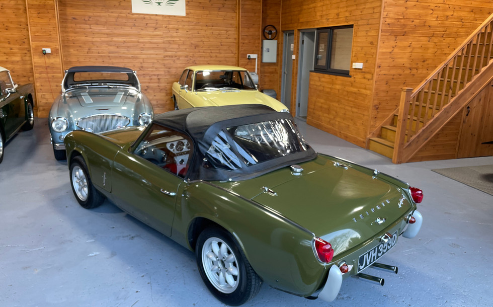 1966 Green Triumph Spitfire 4