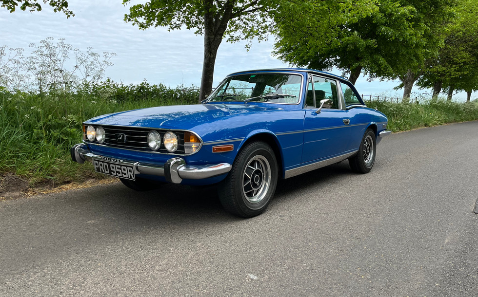 1977 Blue Triumph Stag