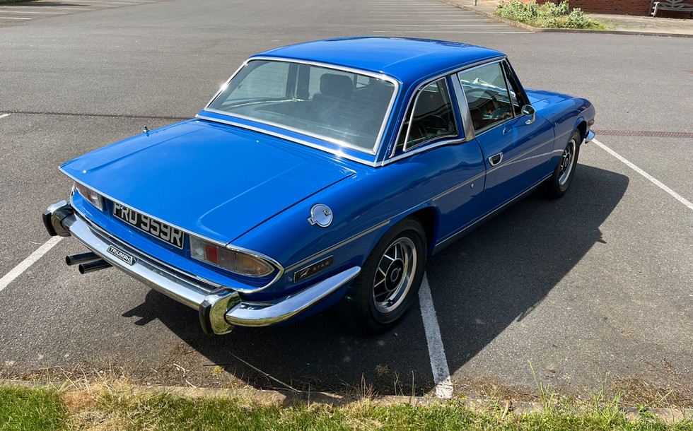 1977 Blue Triumph Stag