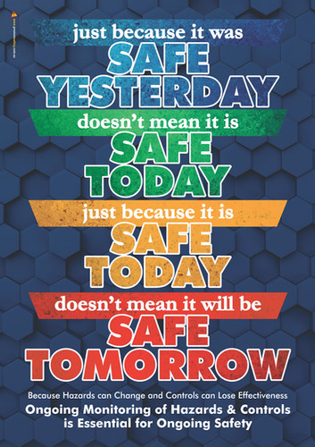 Safe Yesterday Today Tomorrow #1 | Promote Safety