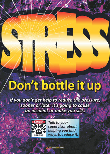 Stress Safety Posters | Promote Safety