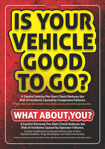 Good to Go Vehicle Operator #5 | Promote Safety