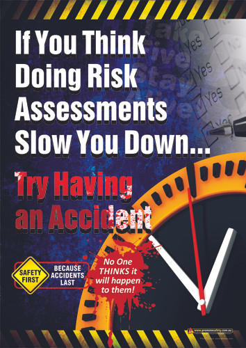 Risk Assessments Safety Posters | Promote Safety