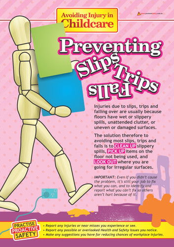 Childcare Slips Trips Falls | Promote Safety