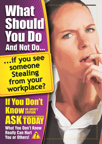 What Should You Do if Someone Stealing Safety Posters | Promote Safety