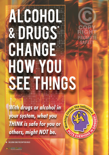 Alcohol and Drugs Change How You See Things Safety Posters #3 | Promote ...