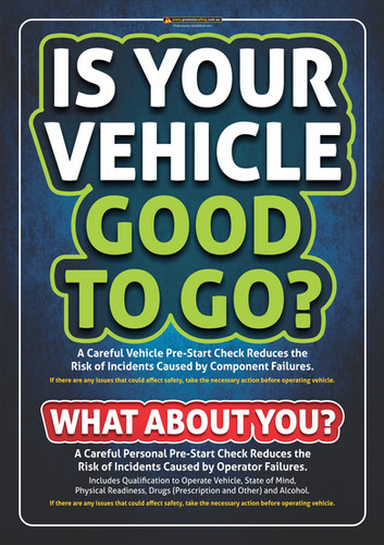 Good to Go Vehicle Operator #2 | Promote Safety