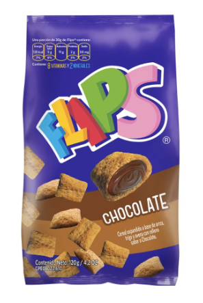 Flips Chocolate Cereal (400g) | Productos La Tita