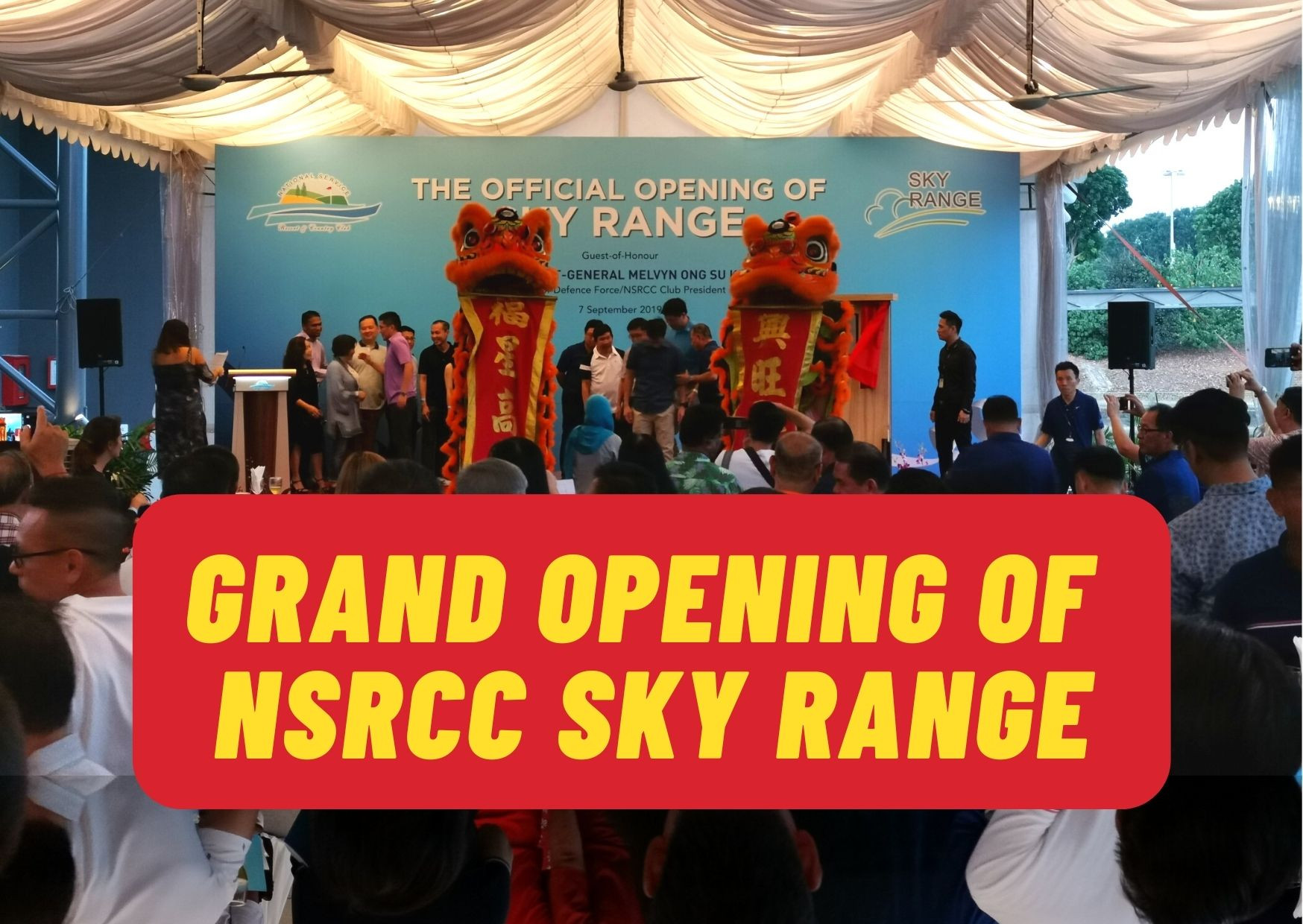Grand Opening of NSRCC SKY Range
