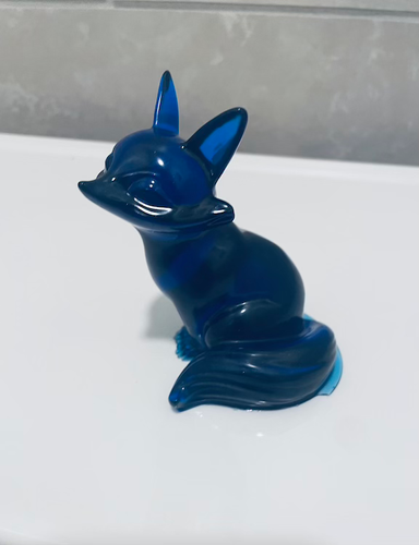 Resin fox blue | Cribbage King