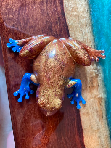 Copper and Brown Decorative Frog | Cribbage King
