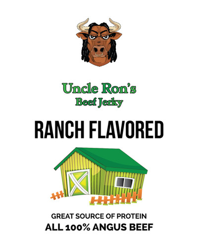Ranch Flavored Beef Jerky | Uncle Ron’s Beef Jerky