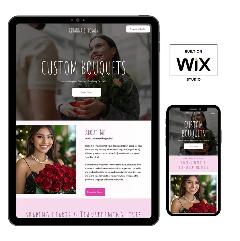 Florist Website Template 2 | WixFresh