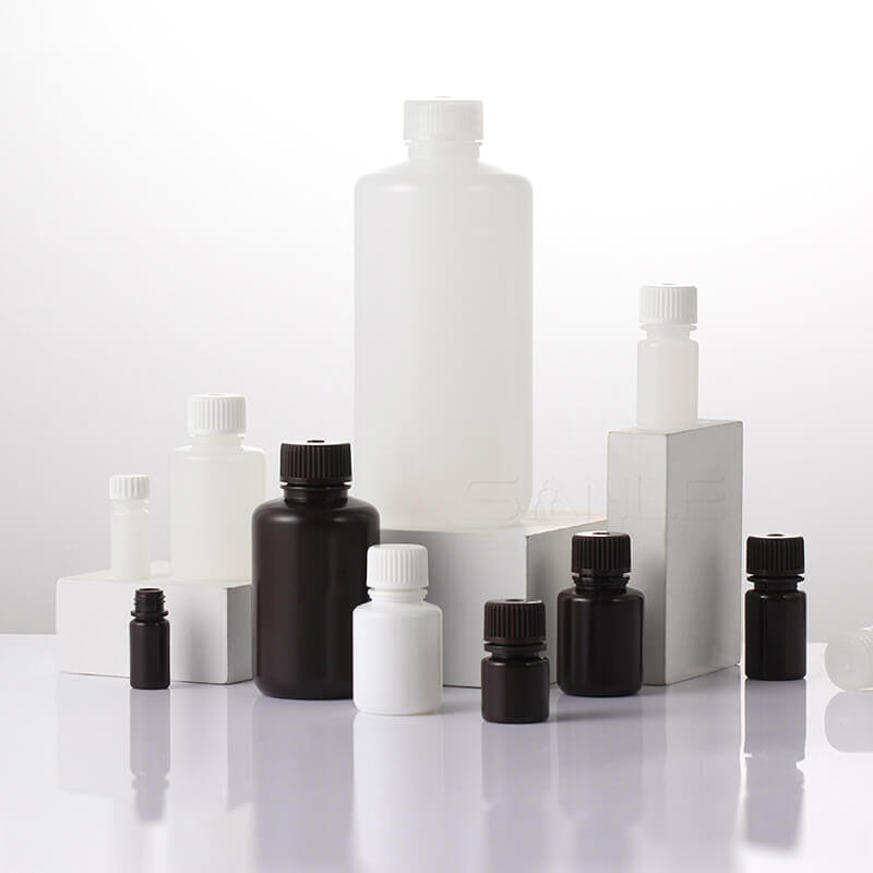 Narrow Mouth Plastic Sample Bottles 250ml 500ml 1litr Laboratory 10ml ...
