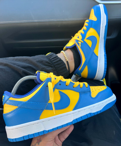 NIKE DUNK LOW RETRO BLUE YELLOW WHITE | gourbanstyles