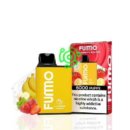 Fumo King Banana Strawberry 6000 Puffs Disposable | Vapezonealex