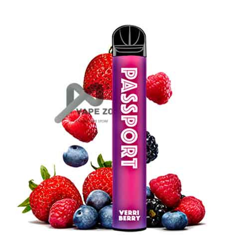 Passport Verri Berry Disposable Pod Vape | Vapezonealex