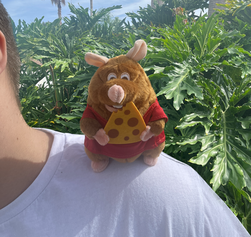Ratatouille Inspired Emile "I'm Just Here for the Snacks Plush Shoulder ...
