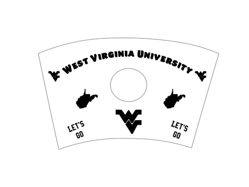 WVU Cup Wrap Files | Beyond Customization