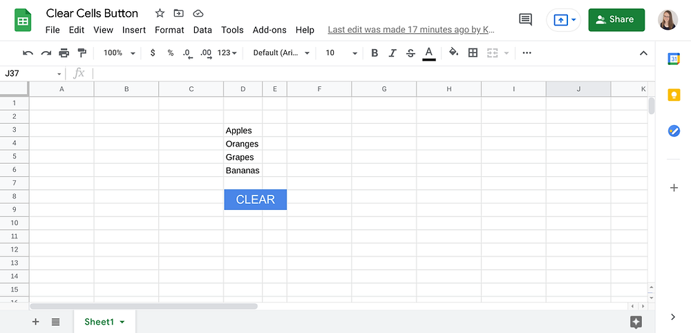 How Do I Create A Button To Clear Data In Google Sheets how-do-i-create-a-button-to-clear-data-in-google-sheets